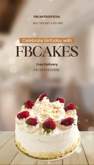 FB Cakes | Offer Now (Buy 1 kg Get 1/2 kg Free!)