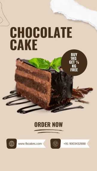 FB Cakes | Offer Now (Buy 1 kg Get 1/2 kg Free!)